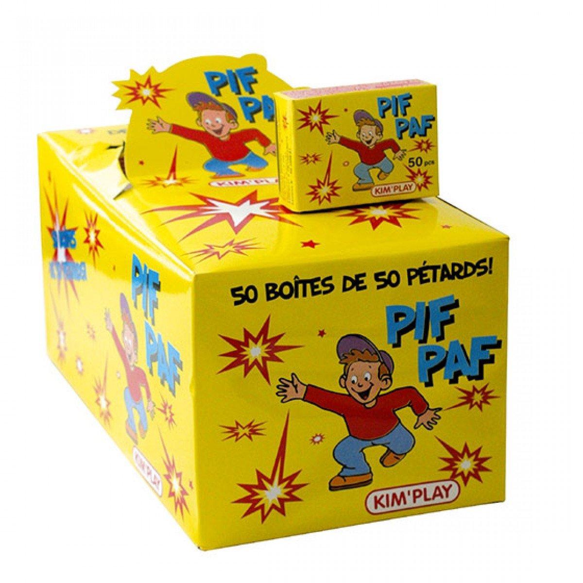 PIF PAF 50 boîtes de 50 pétards - 17343