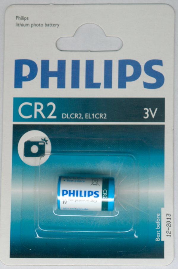 1 pile Philips CR2 / 3V - 6414