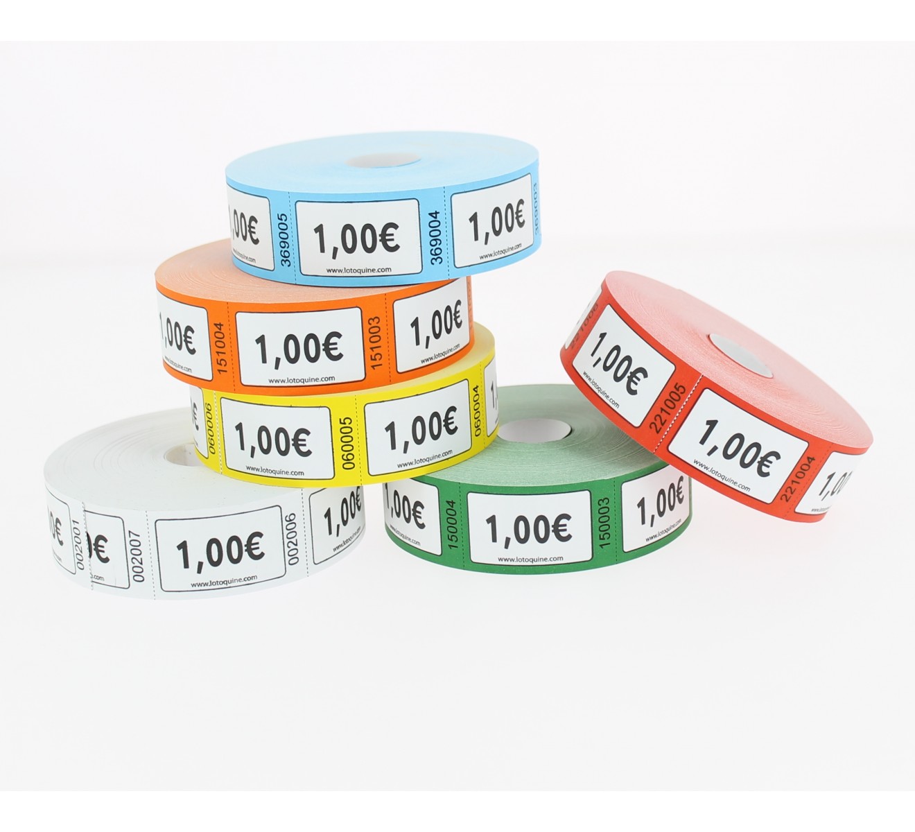 tickets 1€ x1000 - 5204