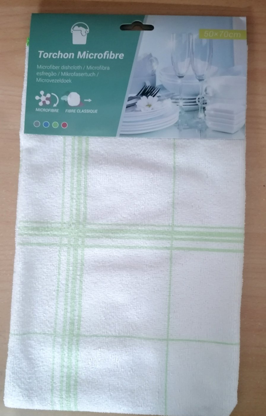 TORCHON VAISSELLE MICRO.60X50cm - 18646