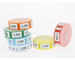 Tickets stand, repas, tiercé, boisson